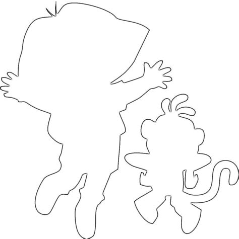 Dora Gambar Untuk Mewarnai 👧🏼 Pepelt