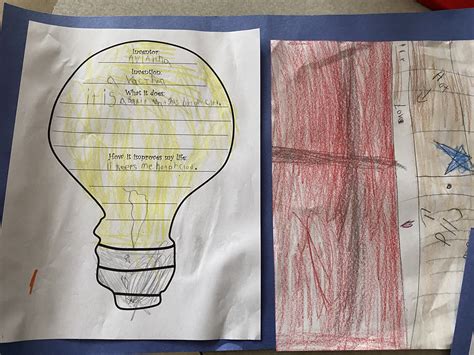 First Grade Inventors Stowe Elementary School