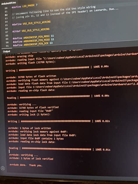 May Have Bricked Atmega328p Unable To Burn Bootloader But Continues To