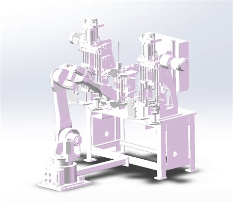 【工程机械】转子检查焊机3d模型图纸 Step格式solidworks 仿真秀干货文章