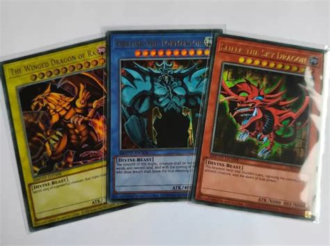 Yu Gi Oh 25th Anniversary Promo Egyptian God Cards £500 Picclick Uk