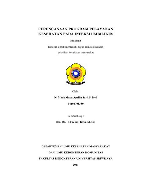 Infeksi Umbilikus Pdf
