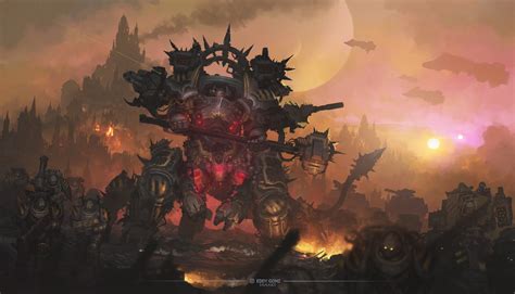 Demon Prince Perturabo By Eddy González Dávila Rimaginarywarhammer