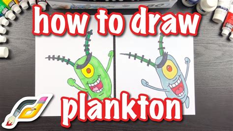 How To Draw Plankton Step By Step Beginners YouTube