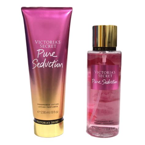 Kit Body Mist Y Crema Victorias Secret Pure Seduction Victorias