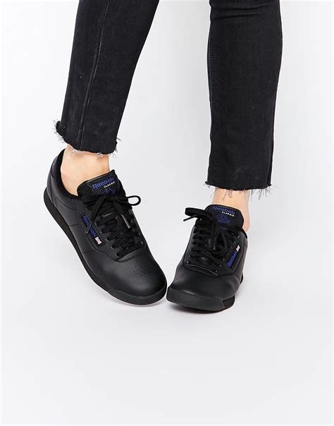 Reward Yourself With This Reebok Princess Spirit Black Low Top Trainers