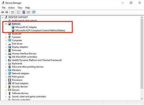 Microsoft Acpi Compliant Control Method Battery Driver Windows 10