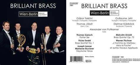 Neu Cd Brilliant Brass Wien Berlin Brass Quintett Gábor Tarkövi