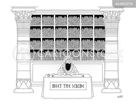 Meet The Scribe Cartoons And Comics Funny Pictures From Cartoonstock
