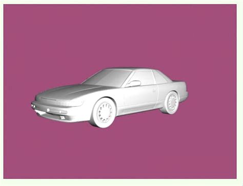 Nissan S13 3d Model