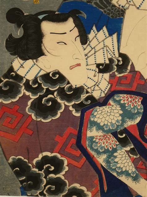 歌川国明 青砥稿花紅彩画 弁天小僧菊之介／市村羽左衛門 他 三枚続utagawa Kuniaki ギャラリー奏美庵 Gallery Sobian