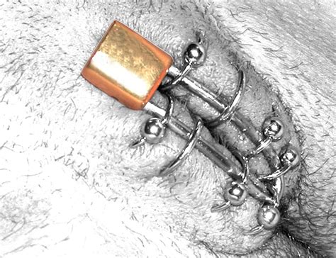 Photos Locks For Piercings In Use Lustlock