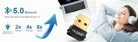 Edup Mini Usb Bluetooth 50 Adapter For Pc Usb 20