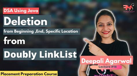 Doubly Linked List Deletion Of A Node From Beginning End Given Location With Java Code