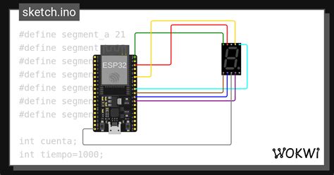 Contador 1 Wokwi Esp32 Stm32 Arduino Simulator