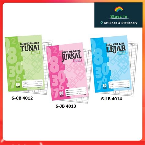 Cash Book Journal Book 5pcs Exercise Book Ledger Book Buku Tunai Buku