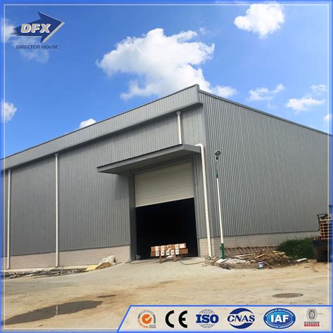 Prefab Sheds House Farm Building Light Industrial Steel Gauge Structure
