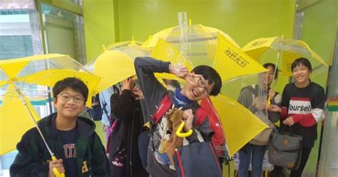 동선동주민자치회 양심우산으로 공유 가치 알려