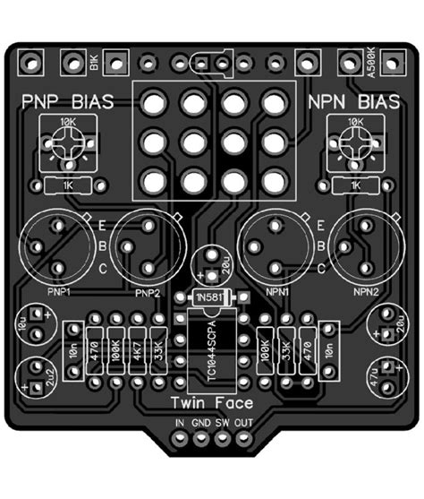 Twin Face By Pedalpcb Stomp Box Schematics