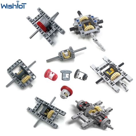 MOC Gear Framed Differential Suspension Set Technical Parts Building