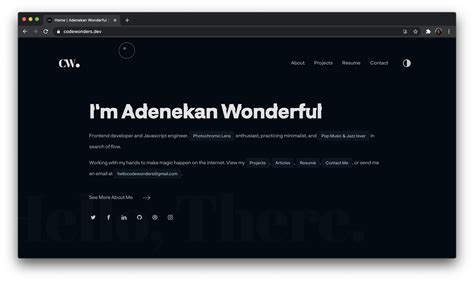 Portfólio De Desenvolvedor Web 30 Exemplos Para Se Inspirar