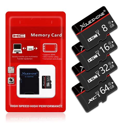 GB Class High Speed Memory Card TF Card With SD Adapter For Mobile Phone Camera GPS In Sim
