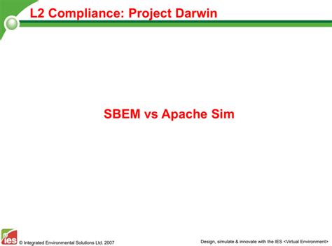 In Apache Sim Integrated Environmental Solutions