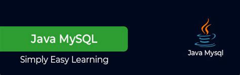 Java And Mysql Tutorial
