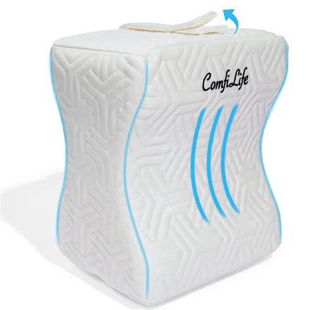 Comfilife Knee Pillow For Side Sleepers Cooling Leg Pillow For Side Sleeping Knee Pillow