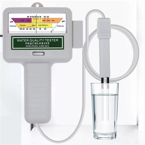 Testeur Deau De Piscine Testeur De Chlore Résiduel Et De Ph Testeur