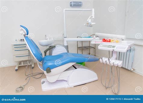 The Traditional Surgery Room At The Orthodontist Clinic Stock Image
