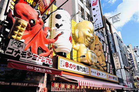 Osaka City Osaka Castle Kuromon Market And Dotonbori Walking Tour