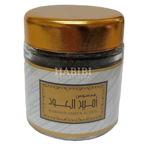 Mabsoos Ameer Al Oud Bakhoor Home Incense 30g Habibi Collections