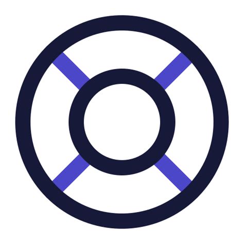 Help Generic Outline Color Icon