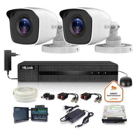 Zestaw Monitoringu Hilook 2 Kamer 5mpx Tvicam B5m Z Dyskiem 1tb Sklep