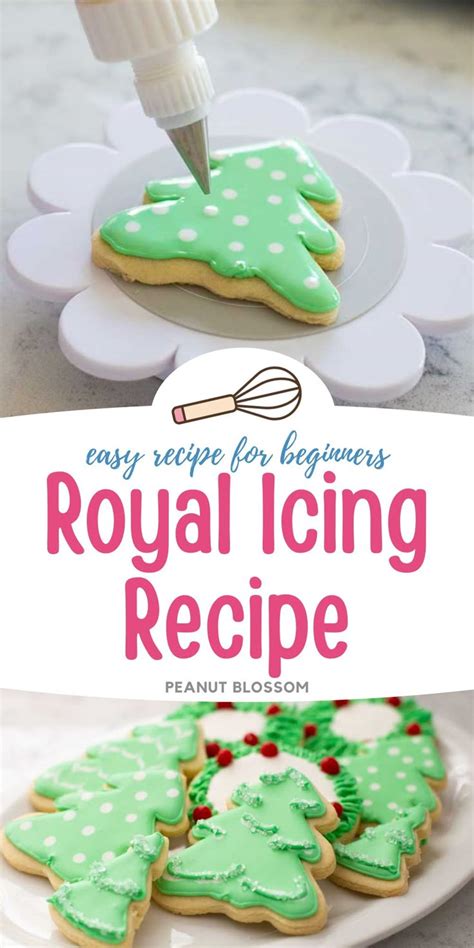 Easy Royal Icing Recipe Christmas Cookie Icing Ideas Christmas