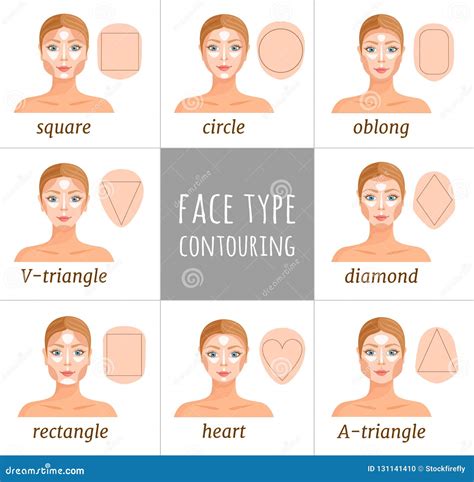 Makeup For Rectangular Face Shape