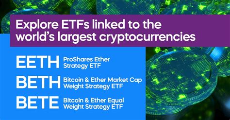 Proshares On Linkedin Proshares Launches First Ether Etf