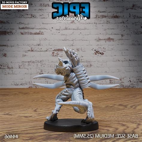 Kobold Tribe Archer By Epic Miniatures Deep Dark Caves Infanterie