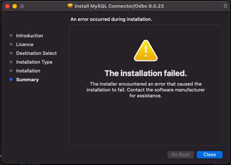 Driver Installation Problem With Mysql Odbc Using Macos Big Sur Stack
