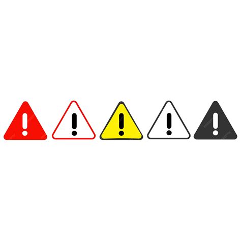 Premium Vector Attention Caution Danger Sign Danger Sign Warning Sign