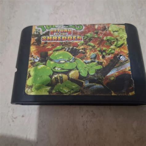 بازی سگا لاک پشتان نینجا برد قدیمی