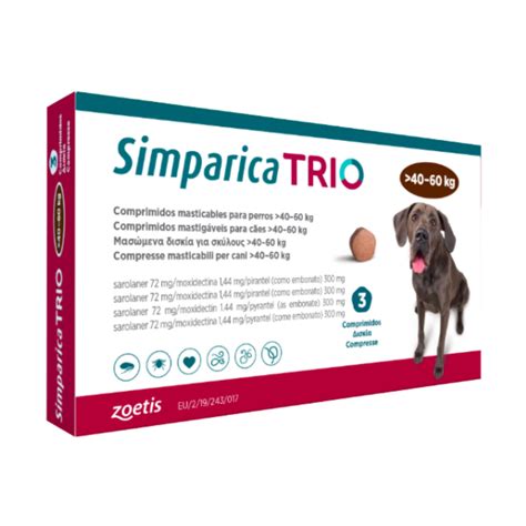 Simparica TRIO (Симпарика ТРИО) таблетки от блох, клещей и гельминтов ...