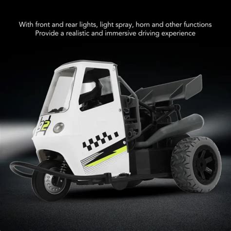 Three Wheeled Rc Car 118 Rc Drift Car Fast Response Speed With