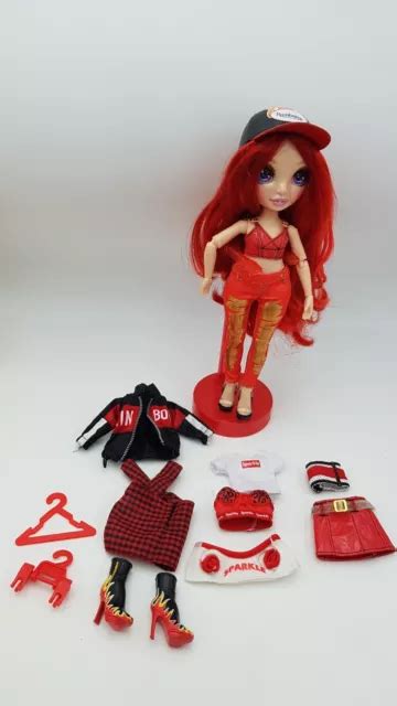 Rainbow High Ruby Anderson Series 1 Doll Plus Accessories Hanger Coat Cap £3500 Picclick Uk