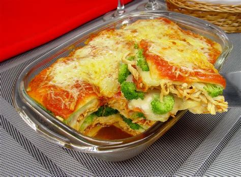 Lasanha De Frango Catupiry® E Brócolis Receita Lasanha Lasanha De