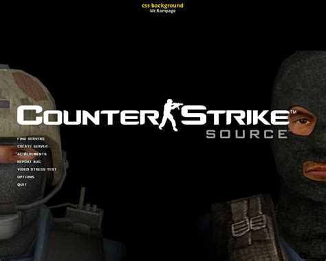 Css Background Counter Strike Source Mods