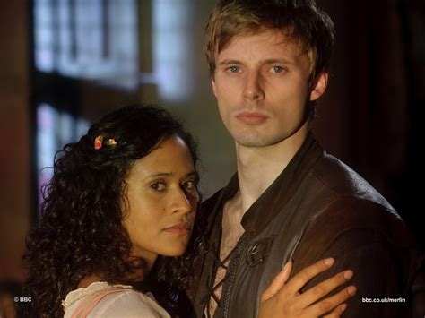 Arthur And Gwen Merlin On Bbc Wallpaper 16858234 Fanpop