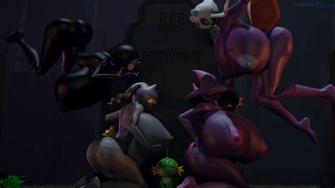 Rule 34 3d Banette Female Froslass Gastly Ghost Gigantic Breasts