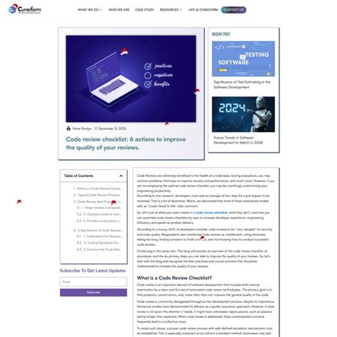 Code Review Checklist 6 Actions To Improve The Quality Of Your Reviews Pdf